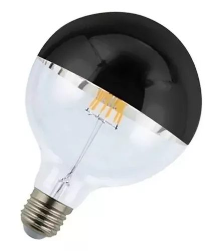 Foco filamento de led G125 Deco Shade Negro - Tryx - Bazar de Luces